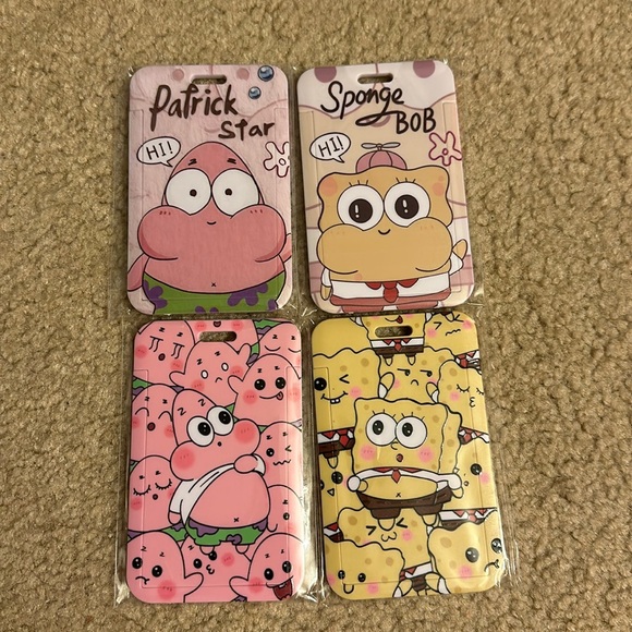 Accessories | Spongebob Squarepants Card Holder | Poshmark